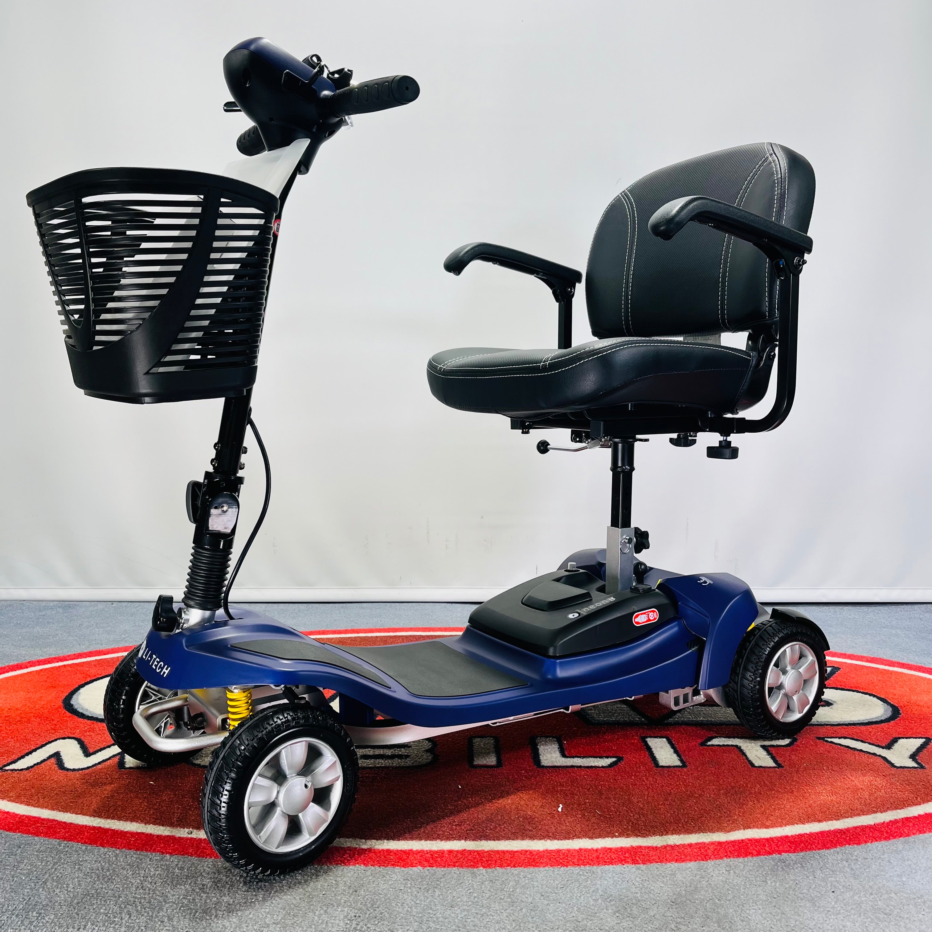 2025 Ex Demo Li-Tech Neon 15 Lightweight Portable Lithium Mobility Sco