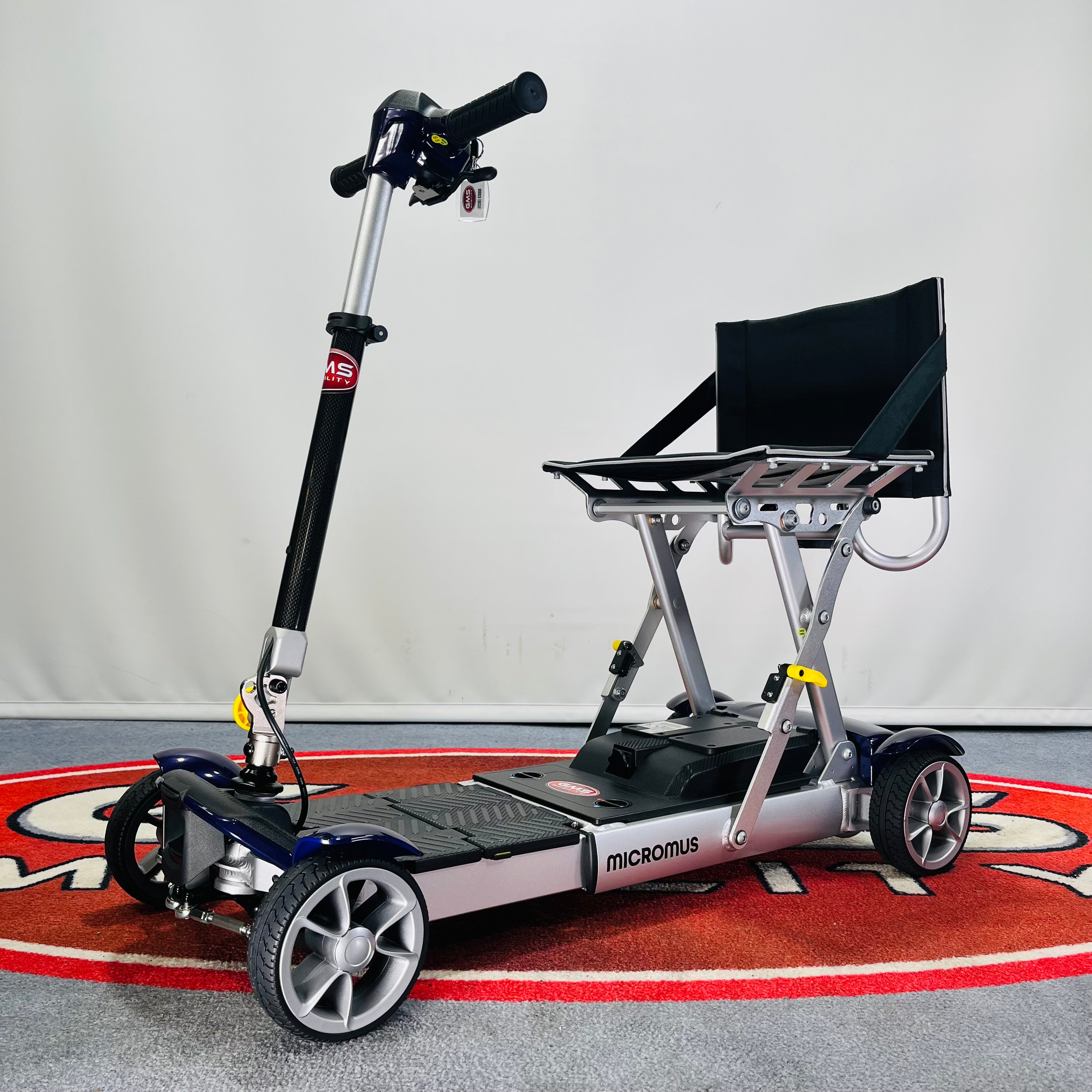 Ex Display CareCo Micromus Mobility Scooter Buggy (Indigo)